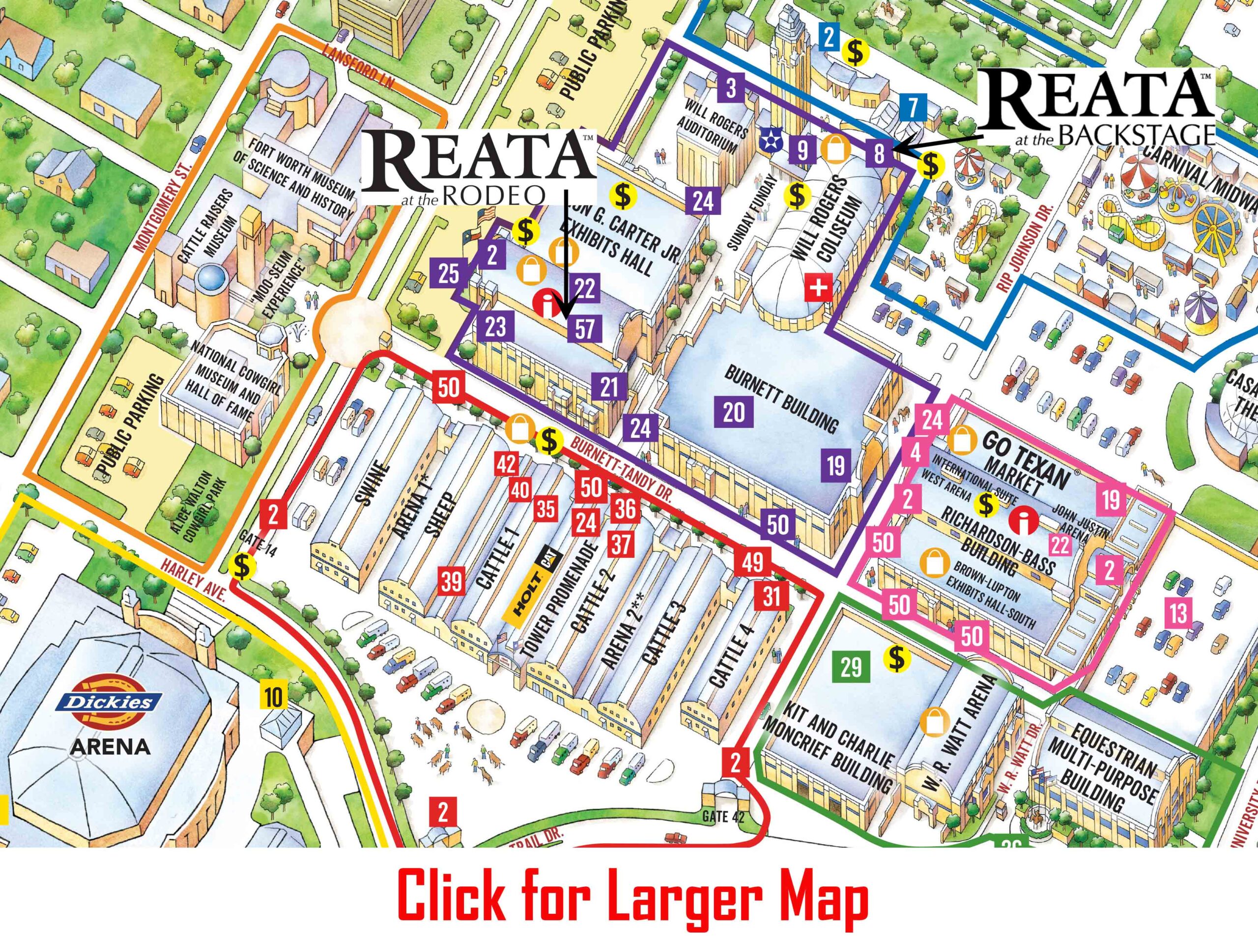 Fort Worth Stock Show & Rodeo Dining Options – Reata Restaurant